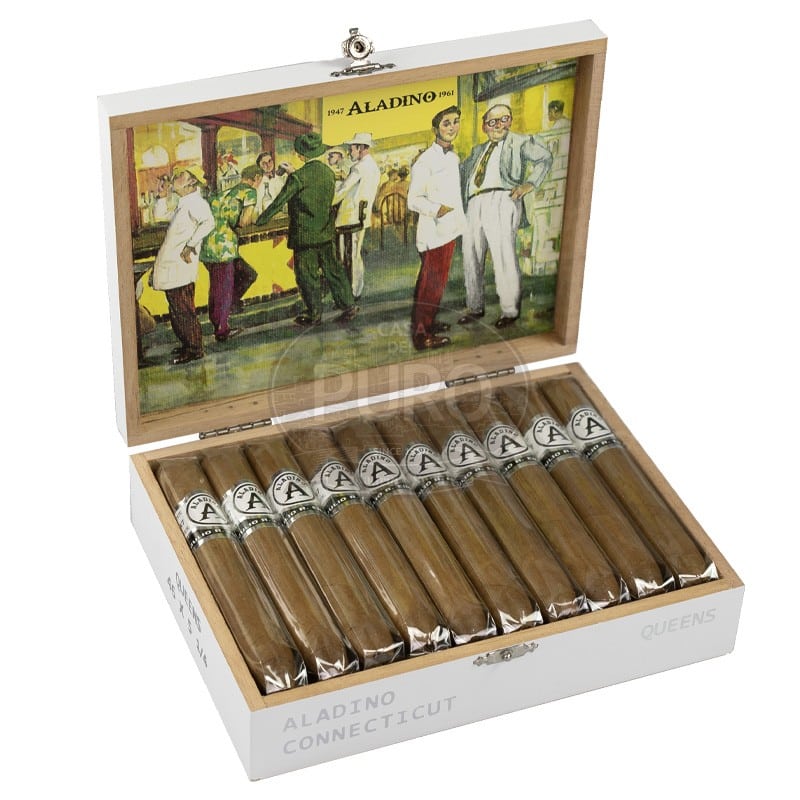 Aladino Connecticut Queen’s Perfecto (20) - Casa Del Puro